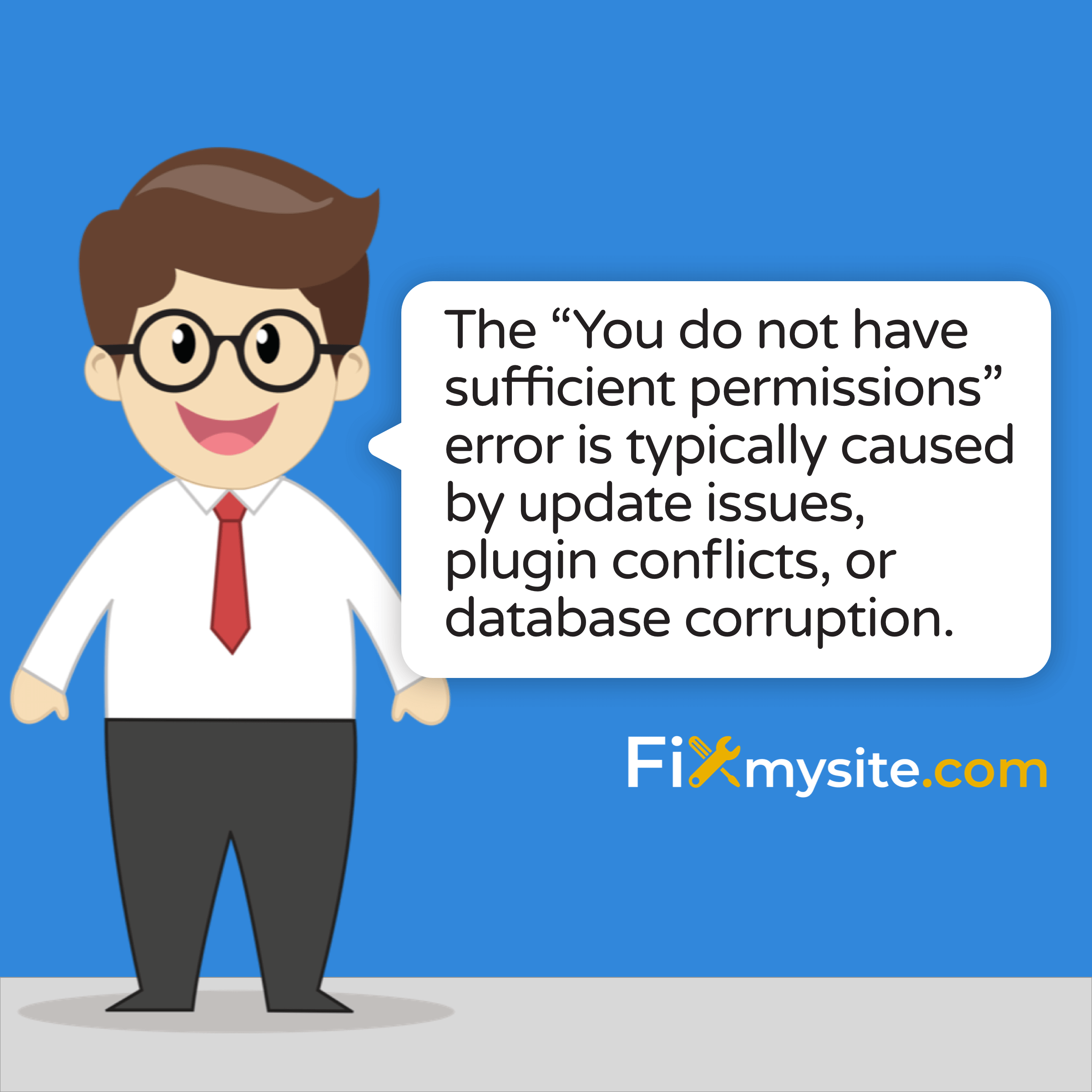 How To Fix You Do Not Have Sufficient Permissions In WordPress